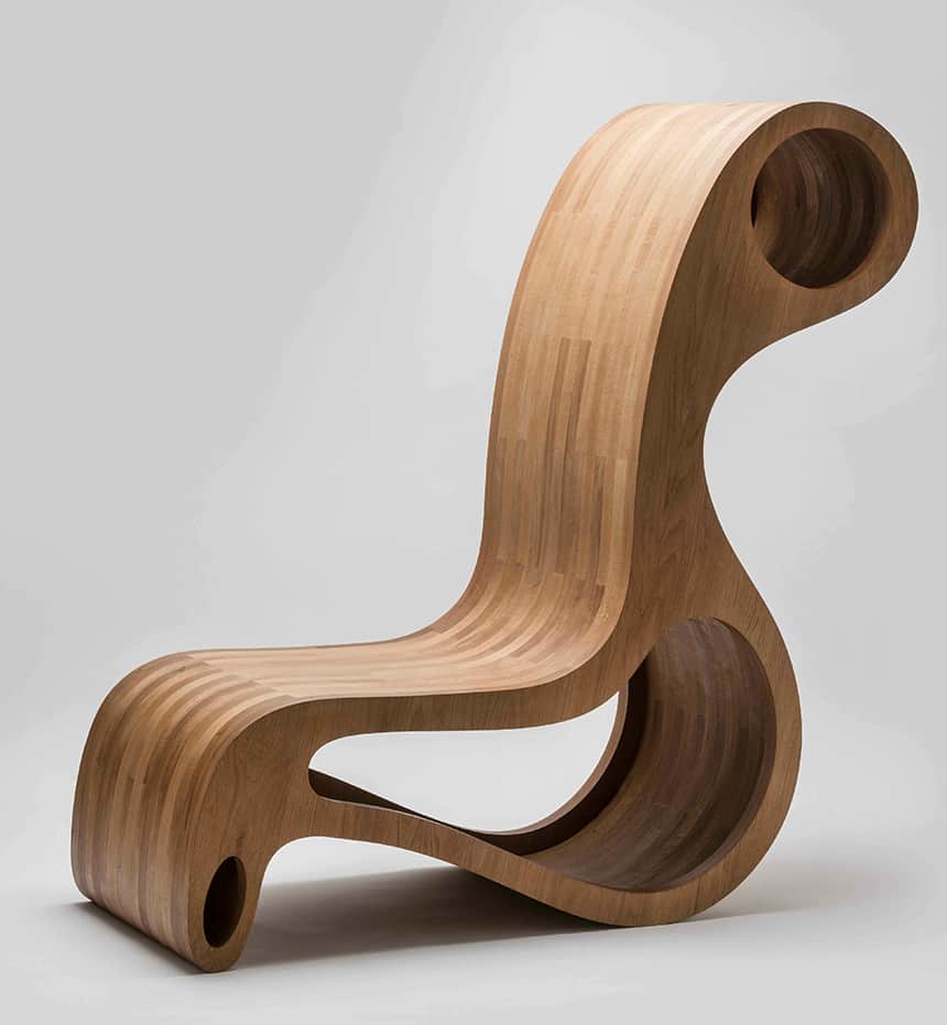 Chair And Chaise Lounge In One - X2 By Giorgio Caporaso